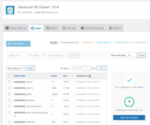 How to Clean your WordPress Database and old plugin tables