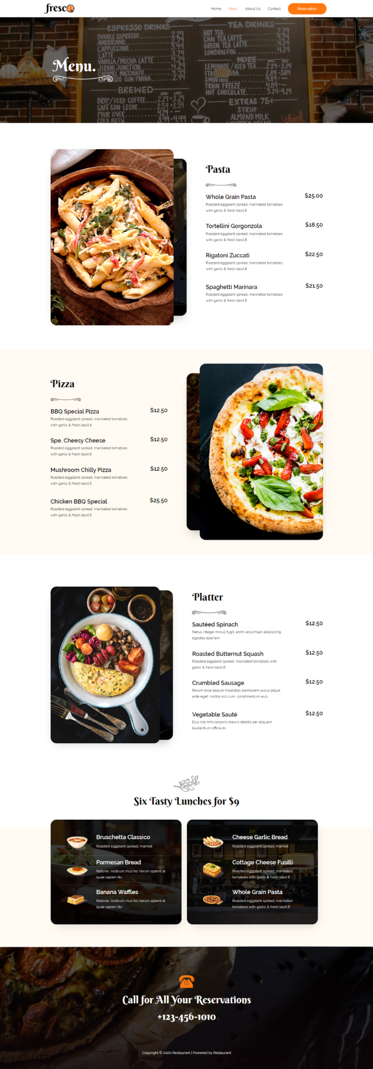 How to create a Restaurant Website in WordPress (the right way)