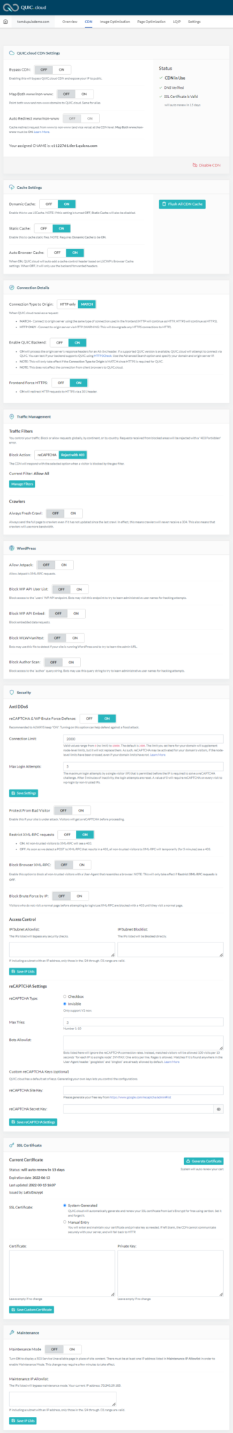QUIC.cloud CDN Review With Setup Instructions [2025]