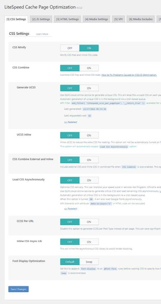 The Ideal LiteSpeed Cache Settings With QUIC.cloud [2025]